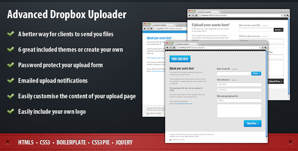 Advanced Dropbox Uploader Php Script