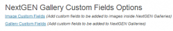 How To Add a Custom Field Using Next Gen Gallery Custom fields Plugin for WordPress