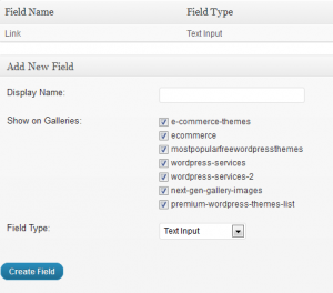 How To Add a Custom Field Using Next Gen Gallery Custom fields Plugin for WordPress