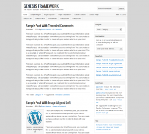 Free Child Themes Built On The Premium Genesis Framework - WP SITES