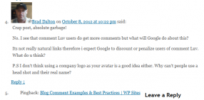 Blog Comment Examples & Best Practices