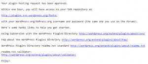 Using A Subversion (SVN) Client With The WordPress Plugin Repository