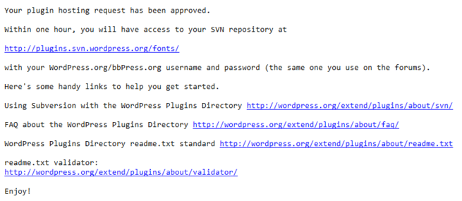 Using A Subversion (SVN) Client With The WordPress Plugin Repository