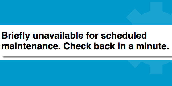How To Fix Briefly Unavailable for Scheduled Maintenance Mode Timeout