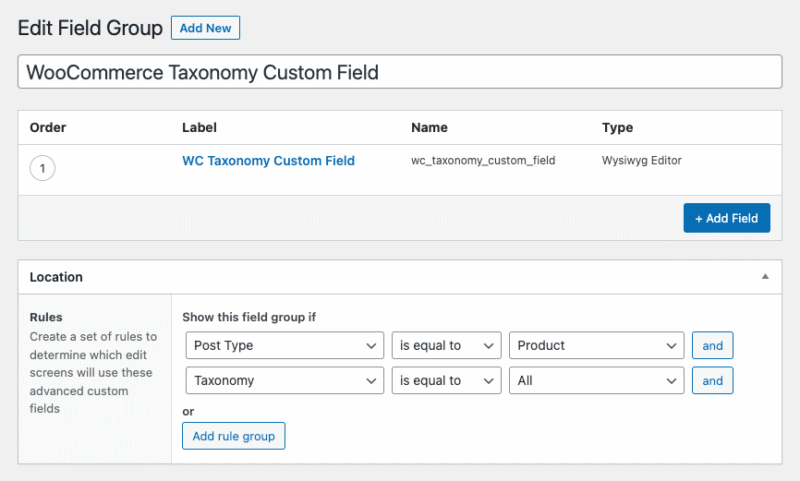 Add Custom Field Content Before & After Products - WooCommerce