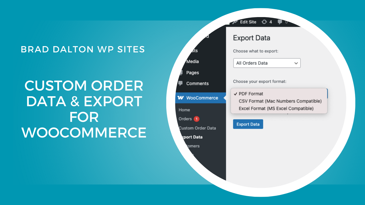 Custom Order Columns & Export Formats For WooCommerce